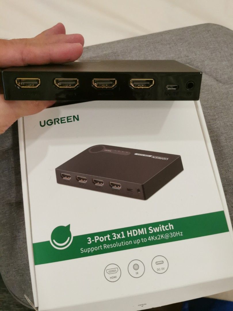 Hdmi switch 3 inputs + 1 output, TV & Home Appliances, TV ...