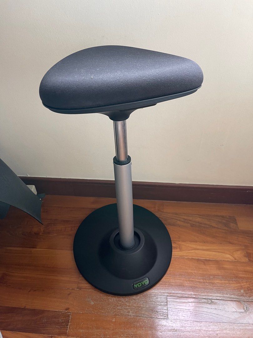 Height Adjustable Stool (Stand/sit), Furniture & Home Living, Furniture ...