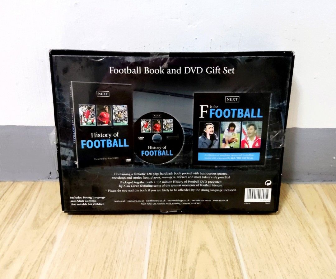 History of Football Book and DVD Gift Set, Hobbies & Toys, Music ...