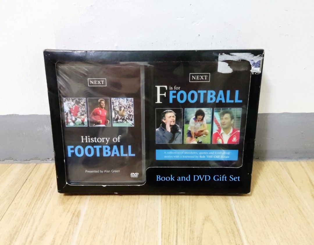 History of Football Book and DVD Gift Set, Hobbies & Toys, Music ...