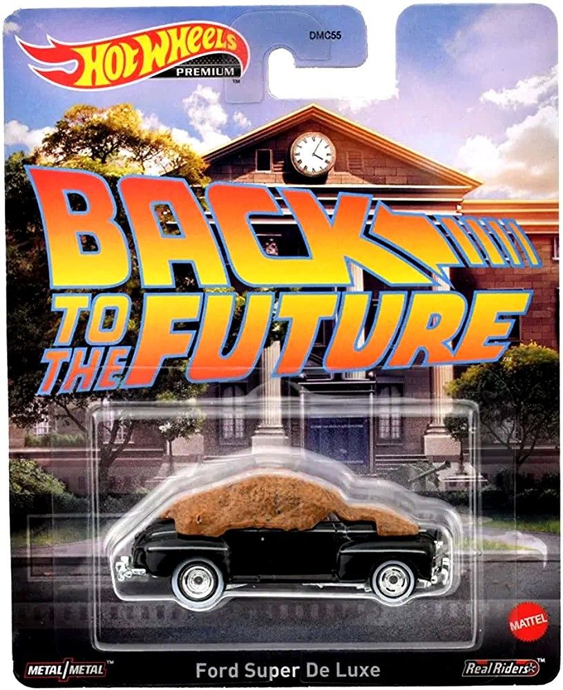 Hot Wheels Premium Back To The Future Ford Super De Luxe Hotwheels Die-Cast Retro Entertainment ...