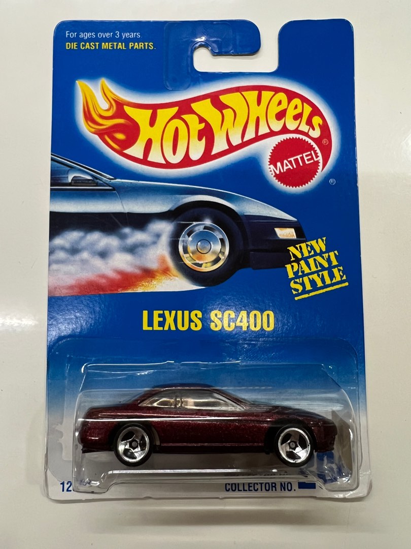Hotwheels Lexus SC400 (Red), Hobbies & Toys, Toys & Games on Carousell
