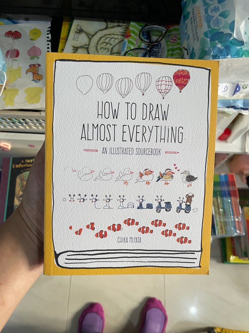 How to draw almost everything, 興趣及遊戲, 書本 & 文具, 小說 & 故事書 - Carousell
