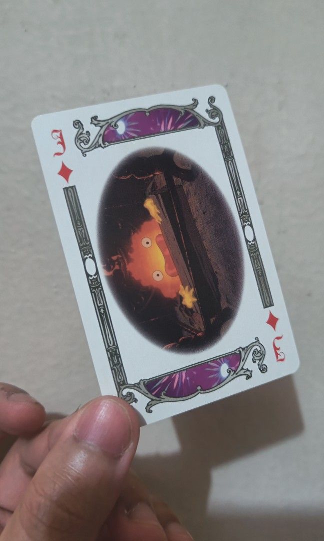 Howl's Moving Castle Playing Cards, Hobbies & Toys, Toys & Games on ...