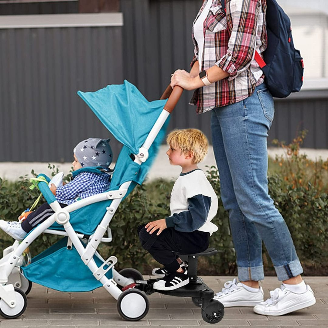 [iDS] New 2023! Universal Stroller Buggy Ride Board with Detachable ...