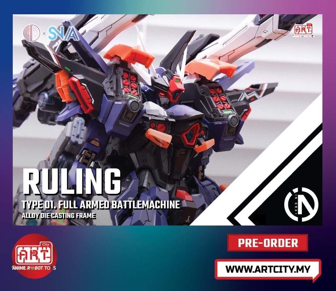 IN ERA+ Ruling Type 01 - Full Armed Battle Machine - Alloy Die Casting ...