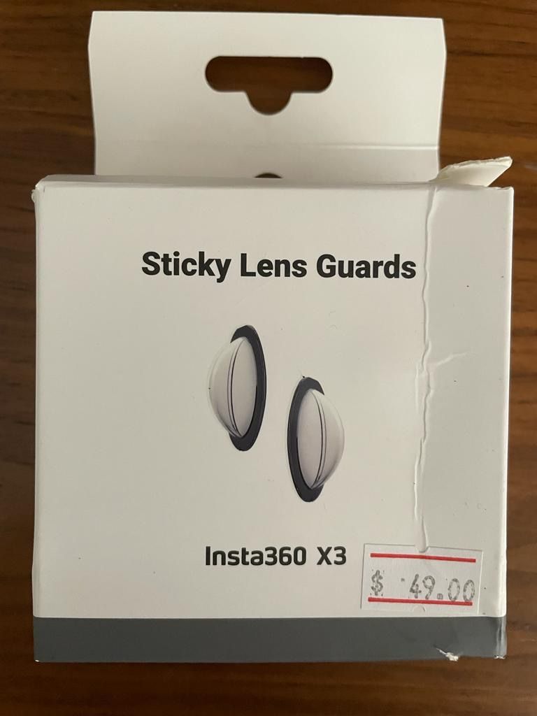 Insta360 X3 Sticky Lens Guards, Photography, Lens & Kits on Carousell