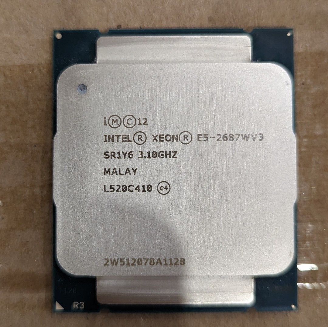 Intel Xeon E5-2687W v3 CPU, 10 Cores 20 Threads, High Clockspeed ...