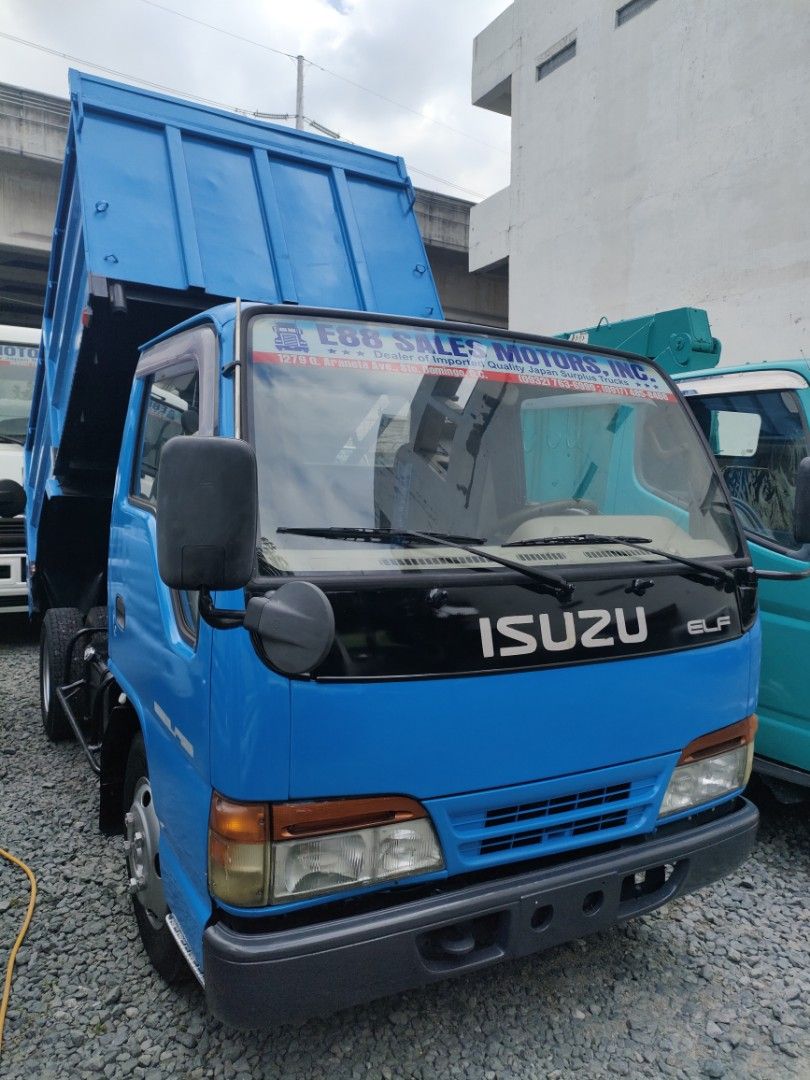 ISUZU Elf NKR MINIDUMP Hi-side Dump Body Engine 4HF1 Camel type ...