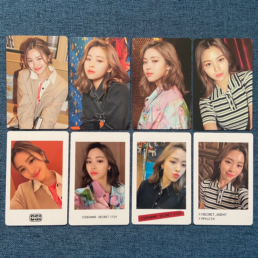 ITZY RYUJIN CSI TRADING CARD, 興趣及遊戲, 收藏品及紀念品, 韓流 - Carousell