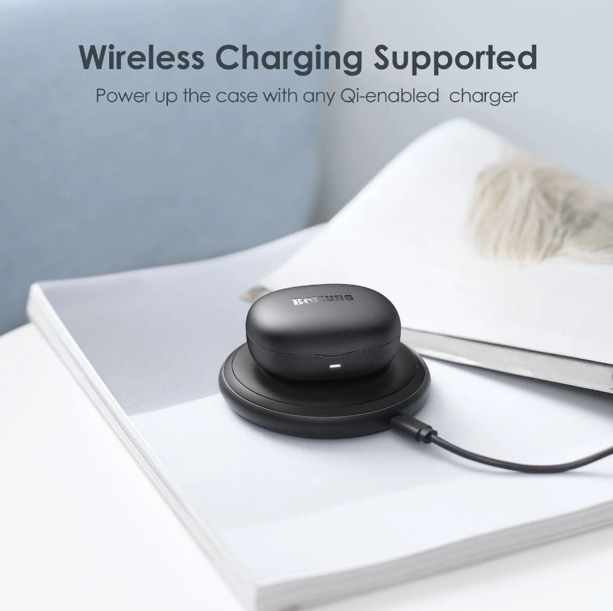 [J110] Boltune MODEL: BT-BH021 True Wireless Stereo Earbuds with 4 Mics bluetooth 5.1 IPX8 ...