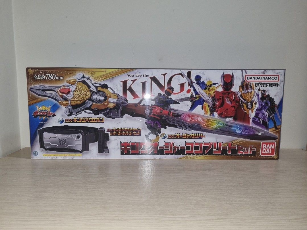 Japan [Last-1 Instock] Power Rangers Ohsama Sentai Kingohger DX King ...