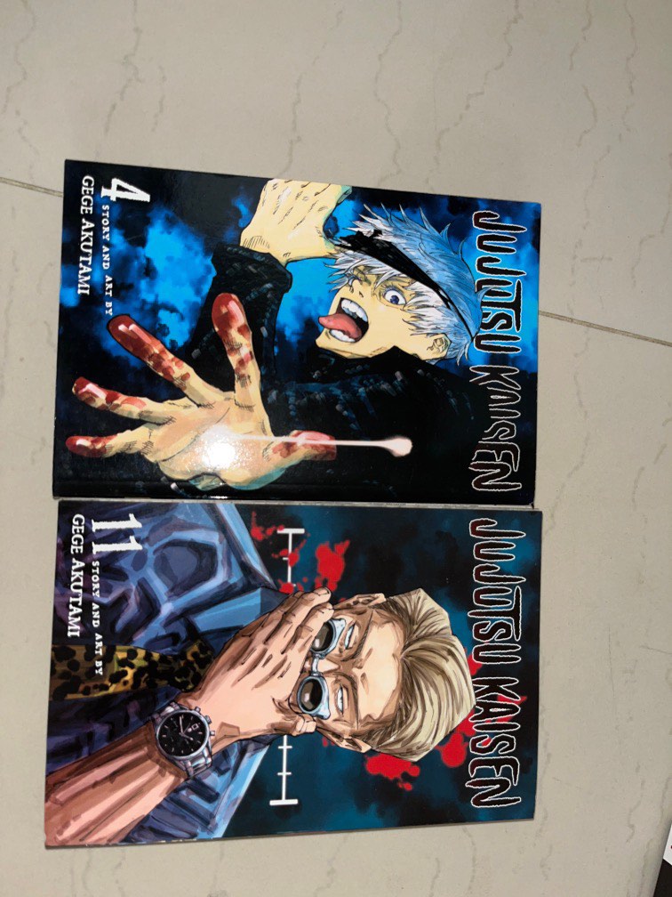 JJK volume 4 & 11, Hobbies & Toys, Books & Magazines, Comics & Manga on ...