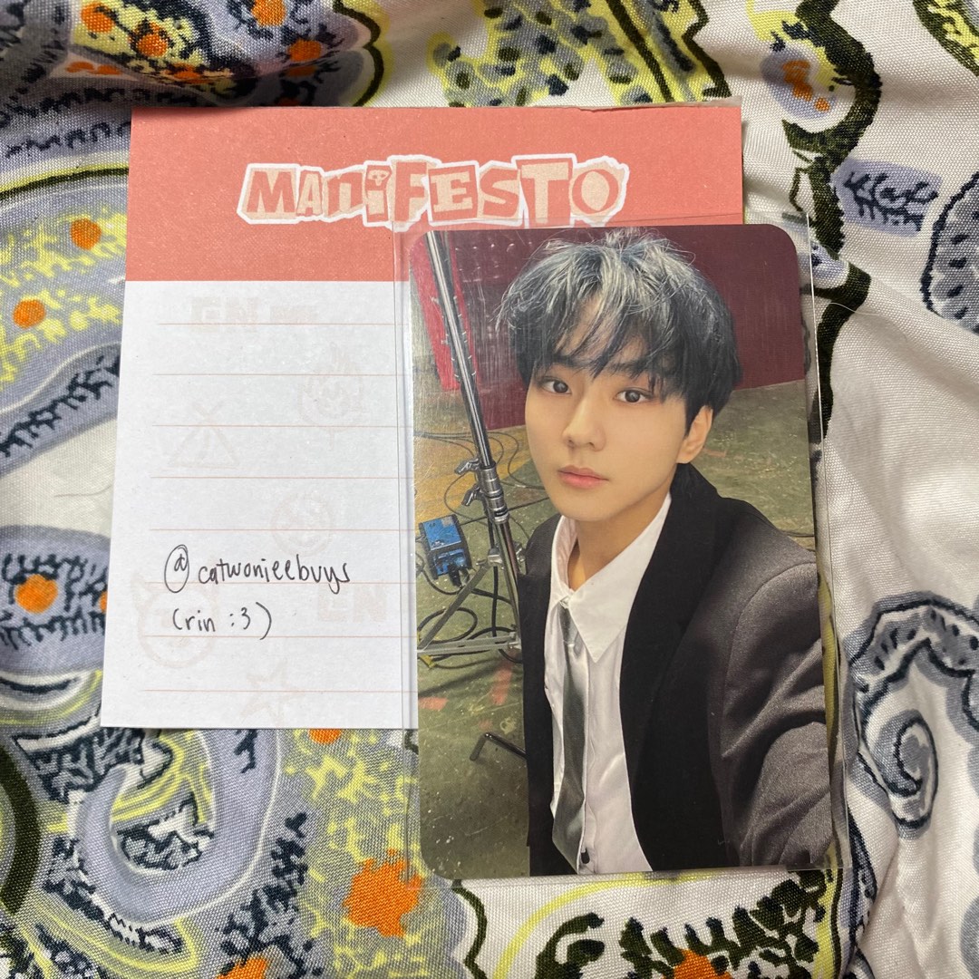 Jungwon Blessed-Cursed POB on Carousell