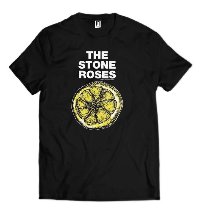 Kaos The Stone Roses Steady Bootleg Standar pergaulan Merchon tag ...