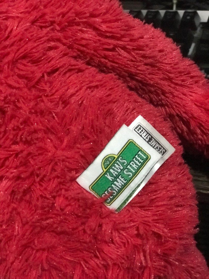 Kaws Elmo Uniqlo Plush Toy, Hobbies & Toys, Toys & Games on Carousell