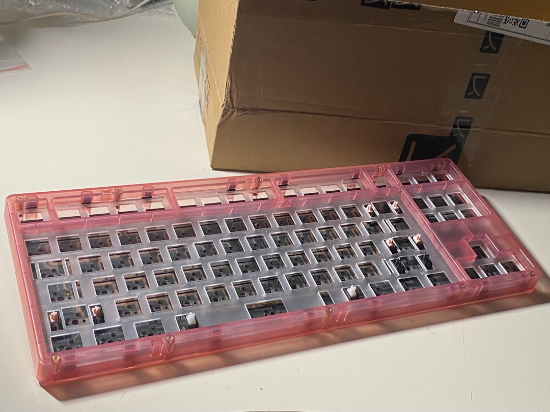 KBDFans Custom Dyed Tiger 80 Lite Custom Hotswap Mechanical Keyboard ...