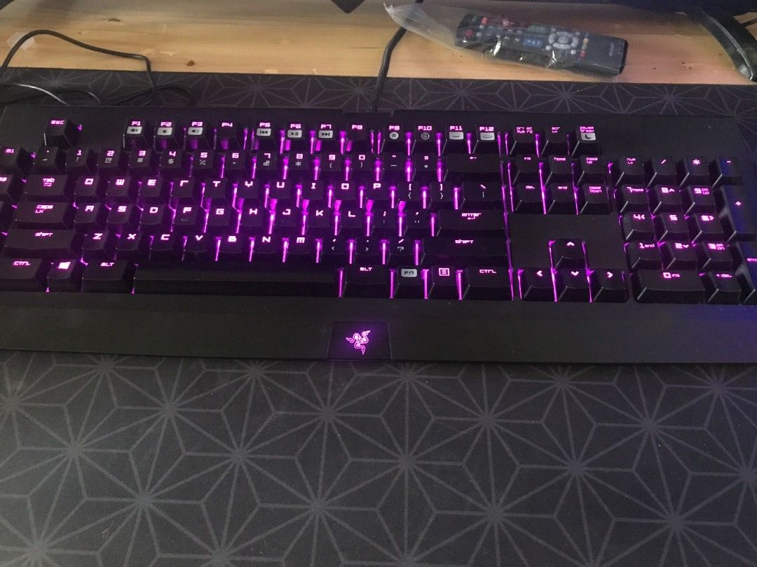 Keyboard Razer Blackwidow Chroma Mechanical Keyboard, Elektronik ...