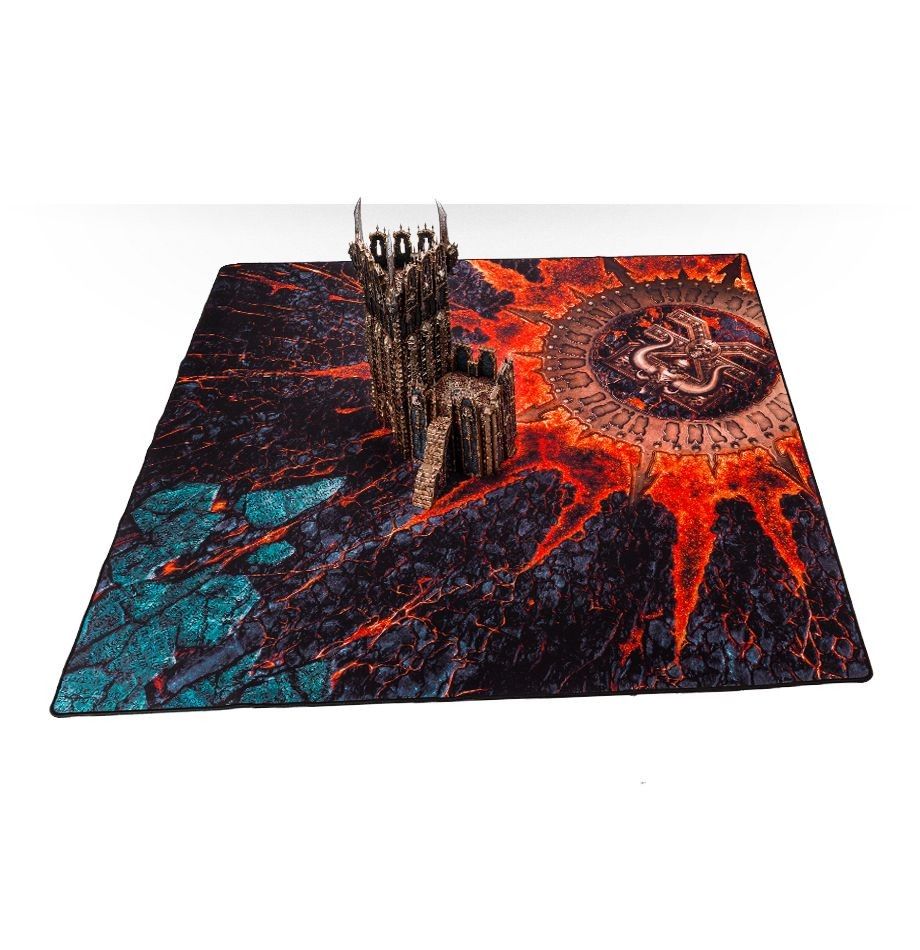 khorne dominiob battle mat warhammer, Hobbies & Toys, Toys & Games on ...