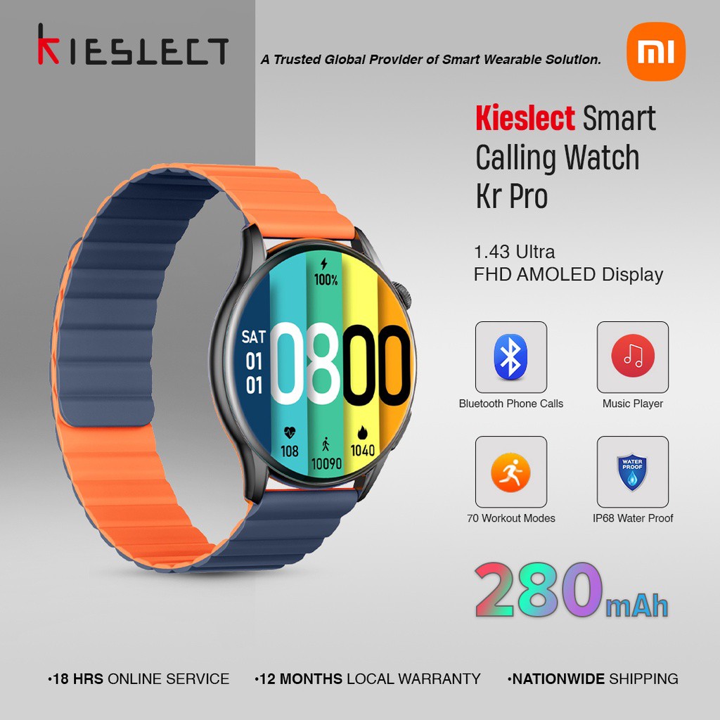 Kieslect Calling Watch Kr Pro, Luxury, Watches on Carousell