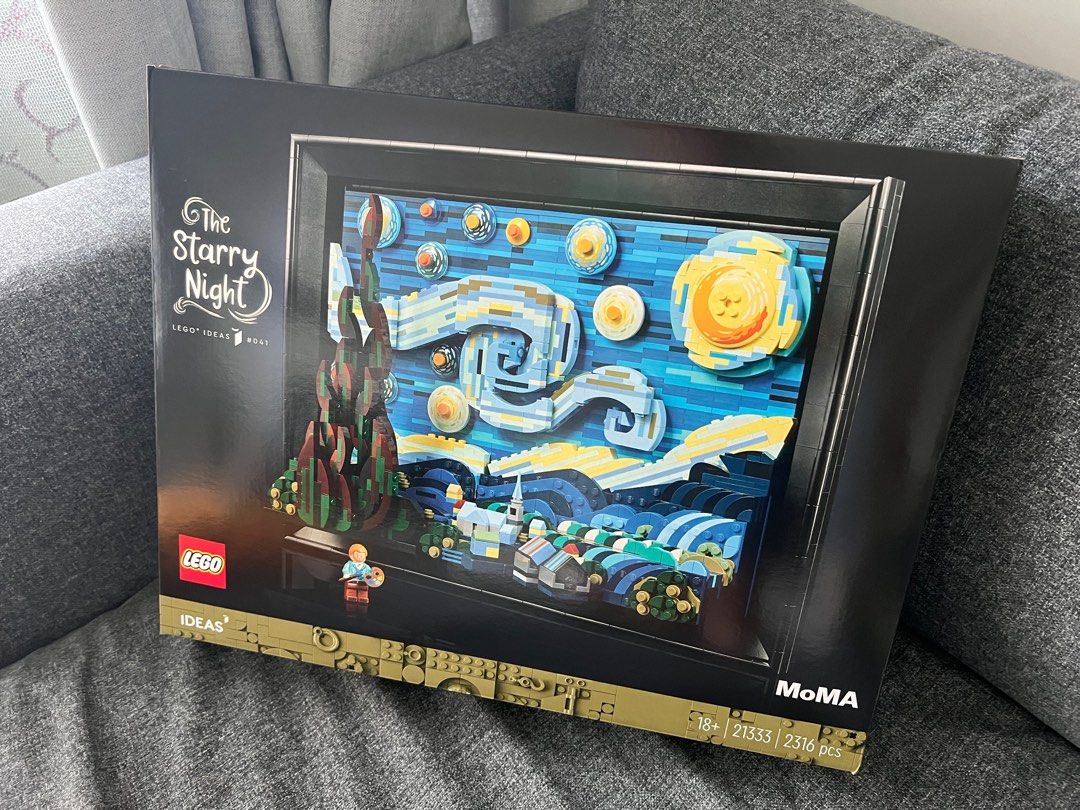 LEGO 21333 Vincent Van Gogh - The Starry Night, Hobbies & Toys, Toys ...