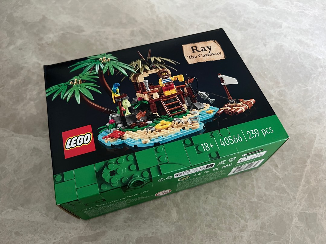 LEGO 40566 Ray the Castaway, Hobbies & Toys, Toys & Games on Carousell
