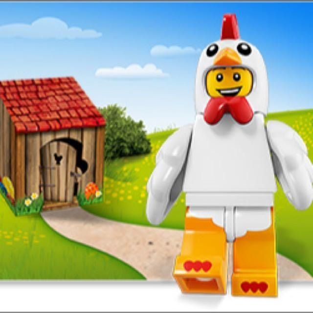 LEGO Chicken Suit Guy Minifigure, Hobbies & Toys, Toys & Games on Carousell