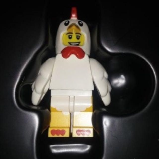 LEGO Chicken Suit Guy Minifigure, Hobbies & Toys, Toys & Games on Carousell