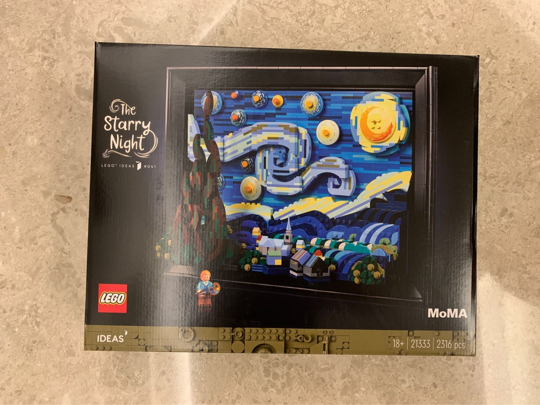 Lego Ideas Starry Night 21333, Hobbies & Toys, Toys & Games on Carousell