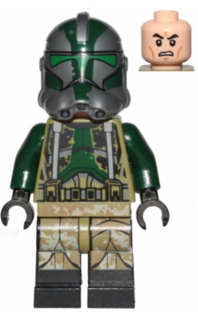 Lego Star Wars Clone Trooper Commander Gree, 41st Elite Corps (Phase 2 ...