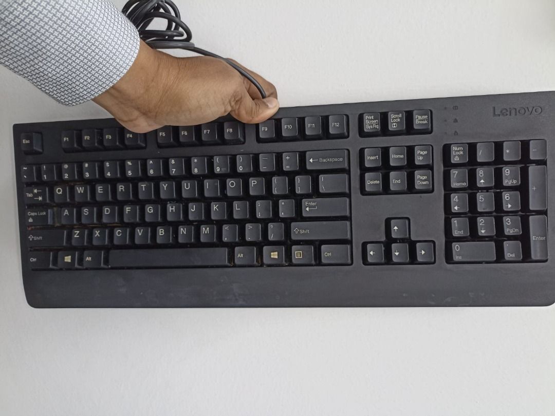 Lenovo Wired USB Keyboard, Computers & Tech, Parts & Accessories ... Lenovo Wired USB Keyboard, Computers & Tech, Parts & Accessories ...