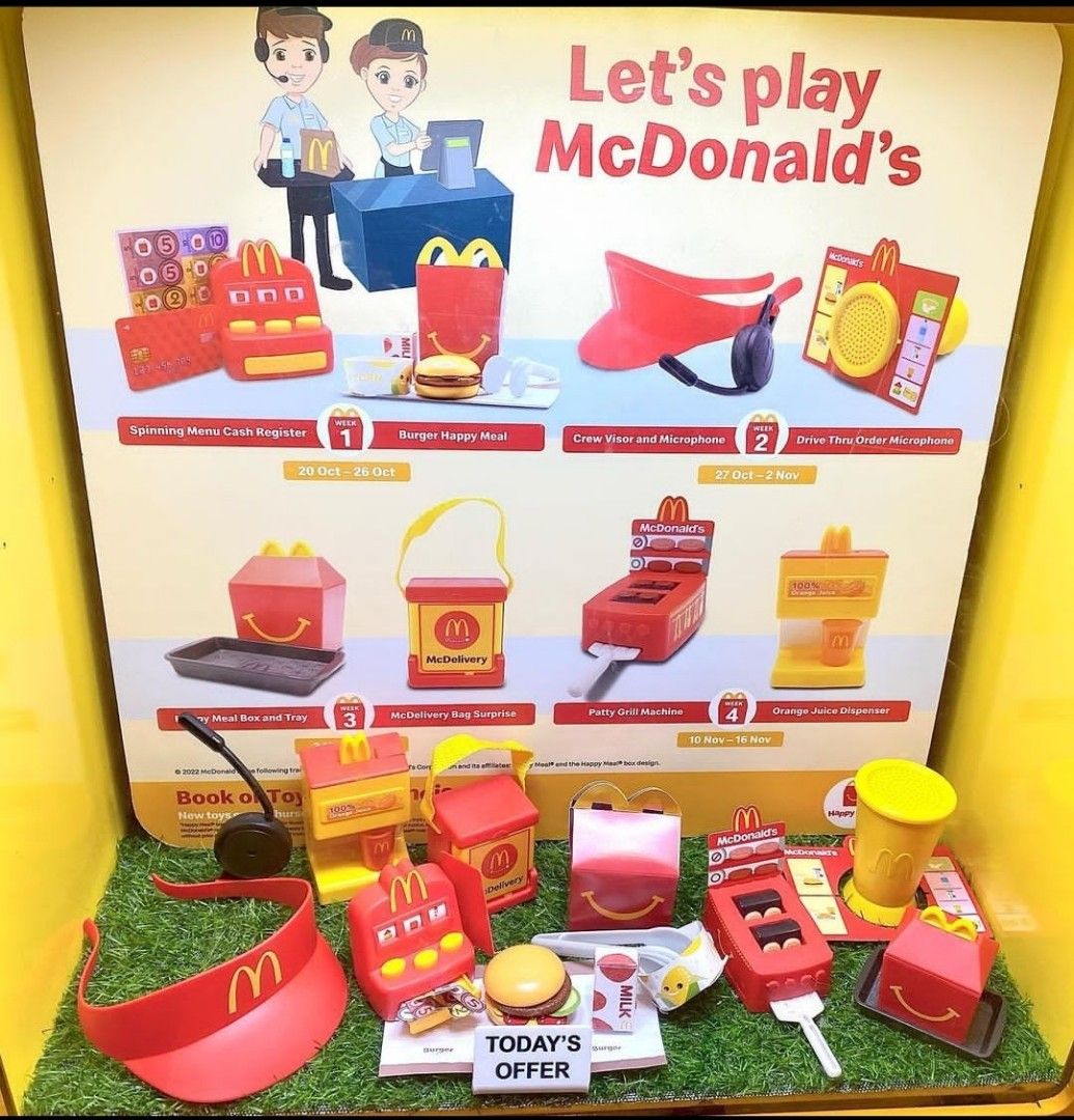 Let's Play Mc Donalds, Hobbies & Toys, Toys & Games on Carousell