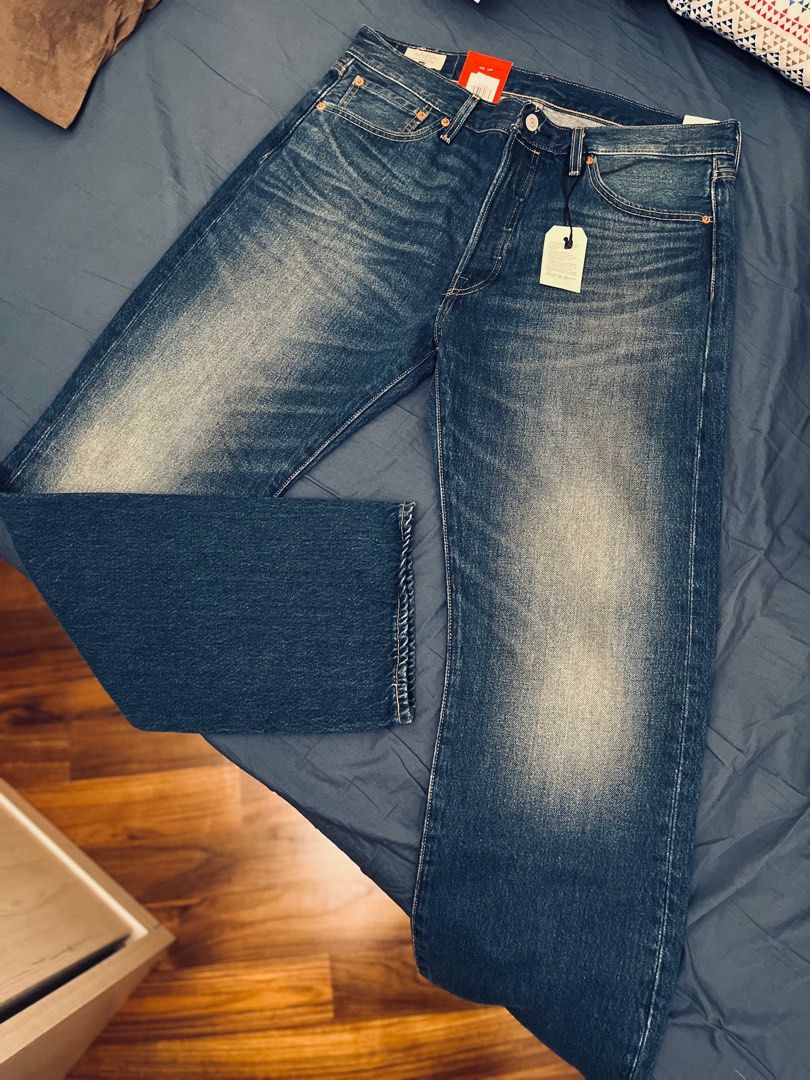 Levi's 501 150週年紀念版, 男裝, 褲＆半截裙, 牛仔褲 - Carousell
