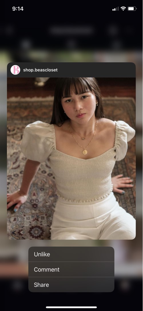 LF: bea’s closet top, Women's Fashion, Tops, Others Tops on Carousell