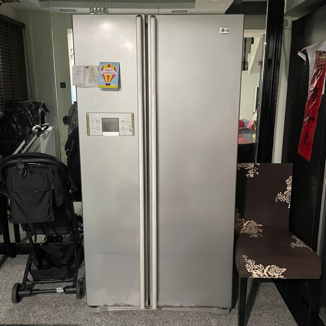 LG two door fridge, TV & Home Appliances, Kitchen Appliances ...