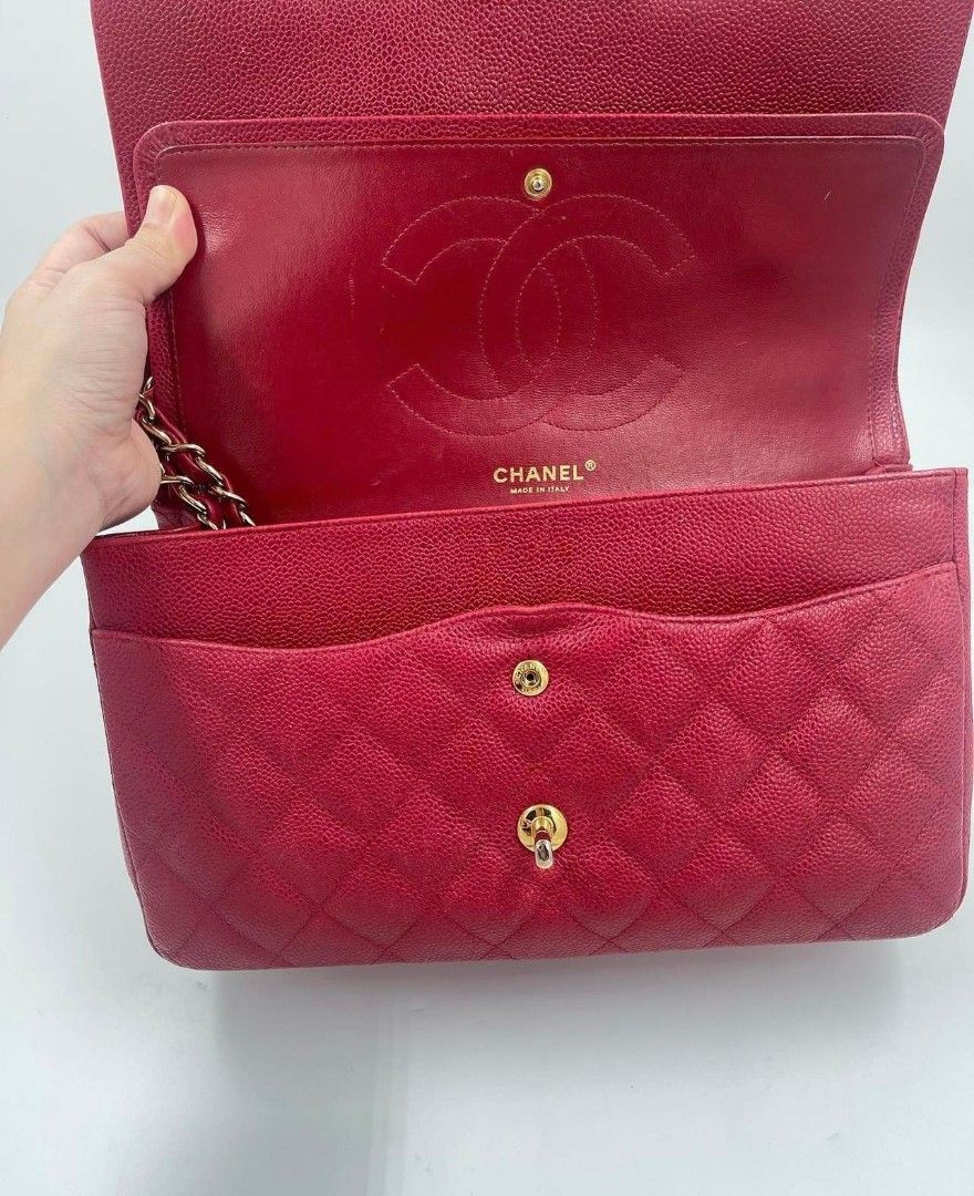 Like new!!! Chanel Jumbo Flap with card dustbag and box, 17xxx series ...