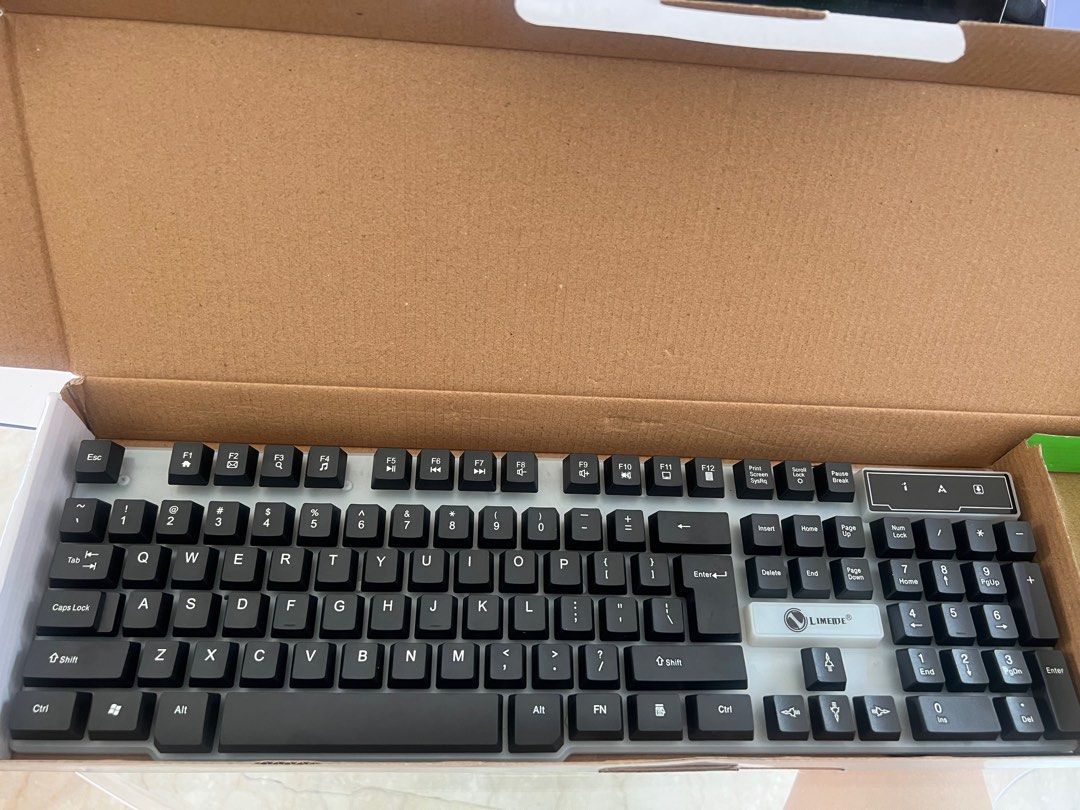 LIMEIDE GTX300 Gaming Mechanical Keyboard Only, Computers & Tech, Parts ...