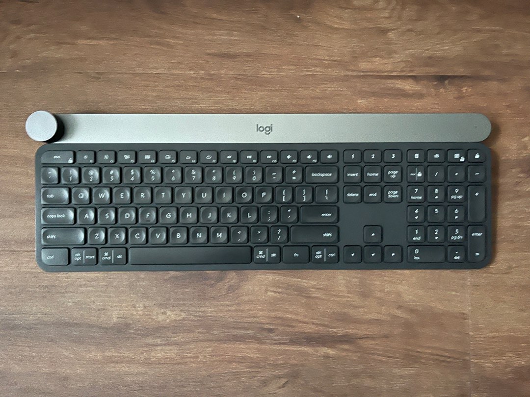 Logitech Craft Wireless Keyboard Computers And Tech Parts And Accessories Computer Keyboard On
