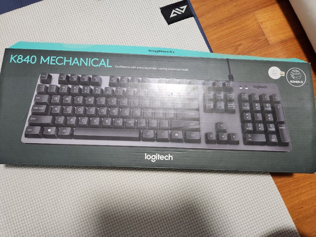 Logitech K840 Mechanical Keyboard, Computers & Tech, Parts ...