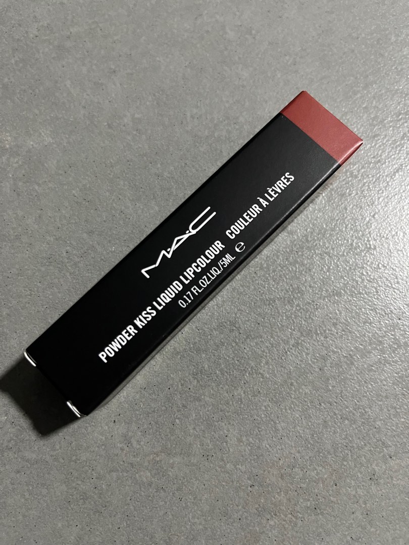 Mac Mull It Over Powder Kiss Liquid Lipstick, Beauty & Personal Care ...