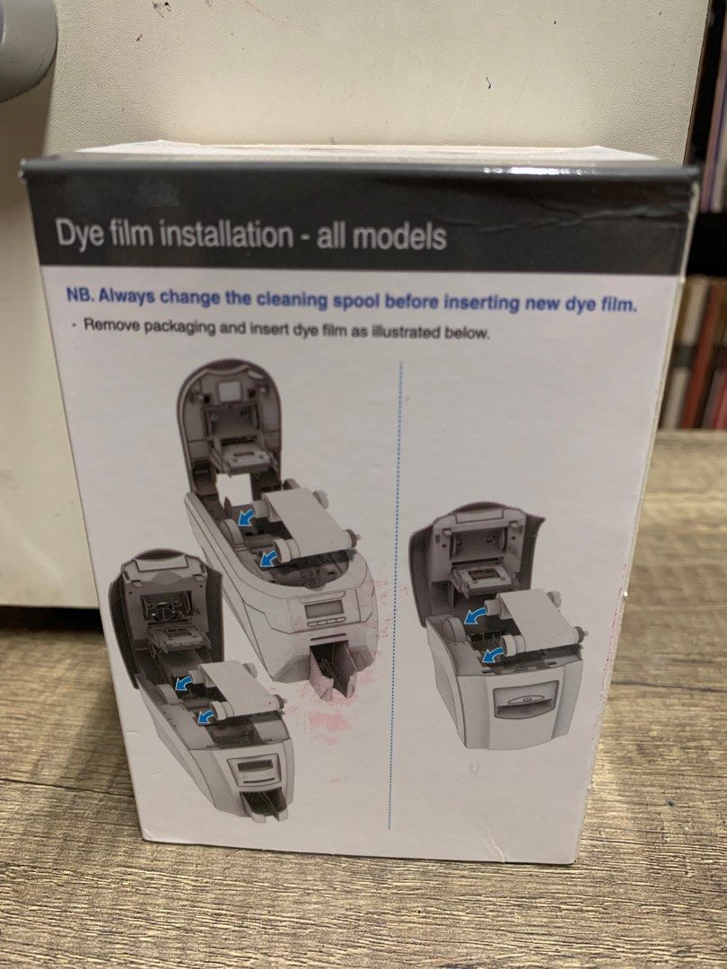 MagicCard Printer Dye Film & Cleaning Spool Authentic Original ...