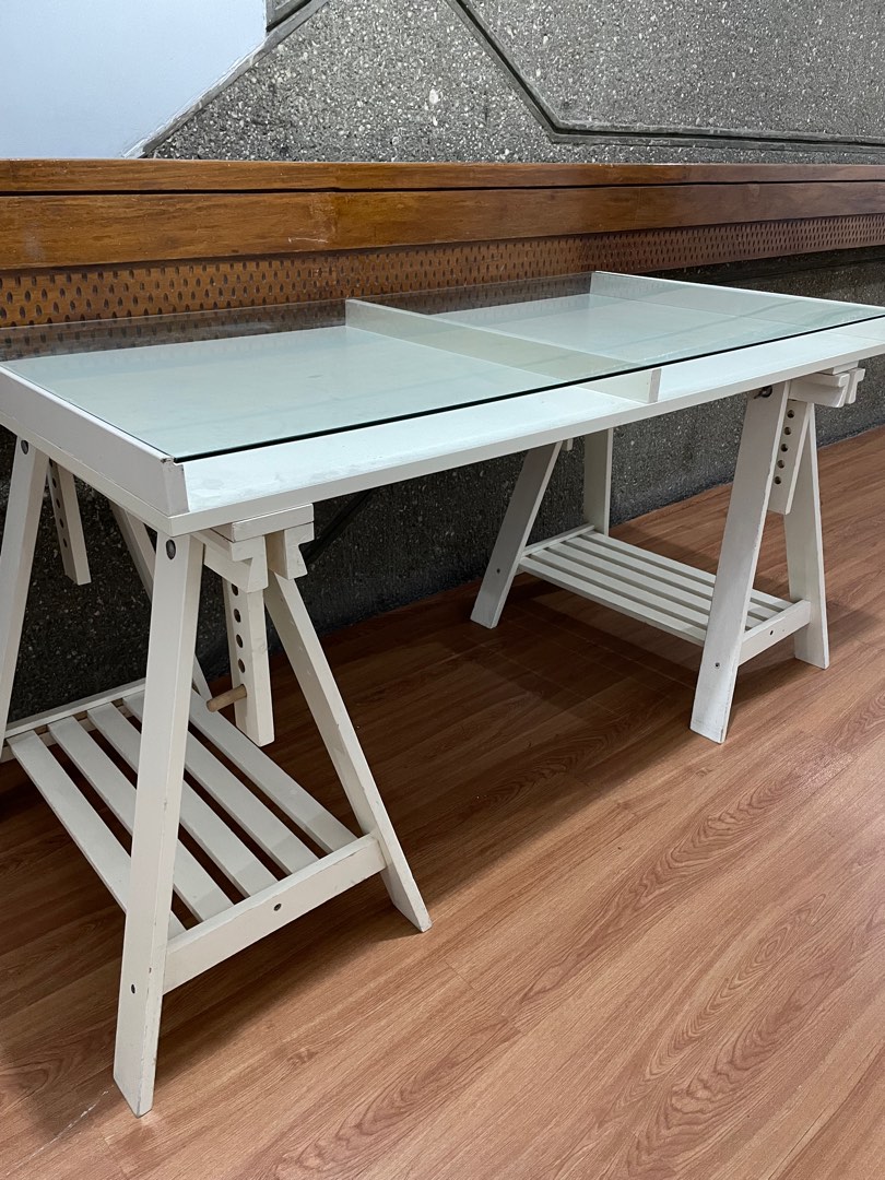 MAGIKER Adjustable IKEA Desk, Furniture & Home Living, Office Furniture ...