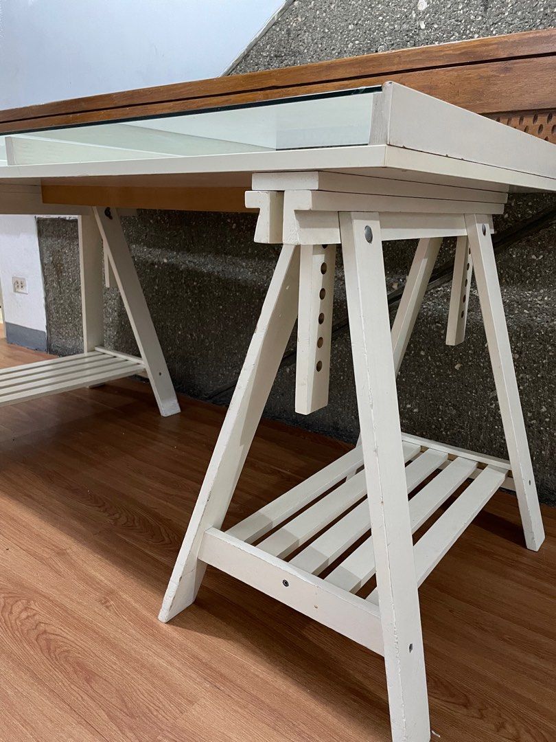 MAGIKER Adjustable IKEA Desk, Furniture & Home Living, Office Furniture ...