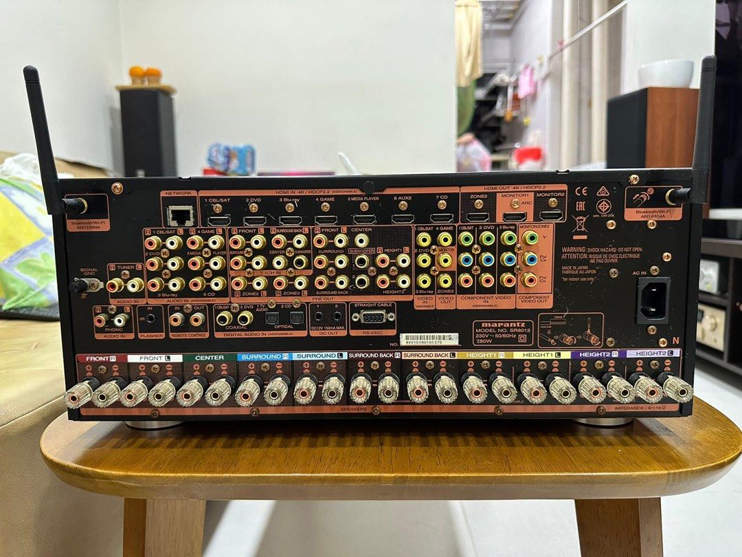 Marantz SR-8012 AV Receiver (Made in Japan), Audio, Soundbars, Speakers ...