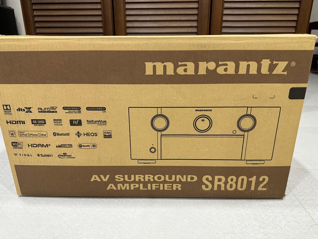 Marantz SR-8012 AV Receiver (Made in Japan), Audio, Soundbars, Speakers ...