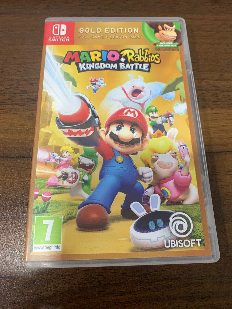 Mario plus Rabbids Kingdom Battle, Video Gaming, Video Games, Nintendo ...