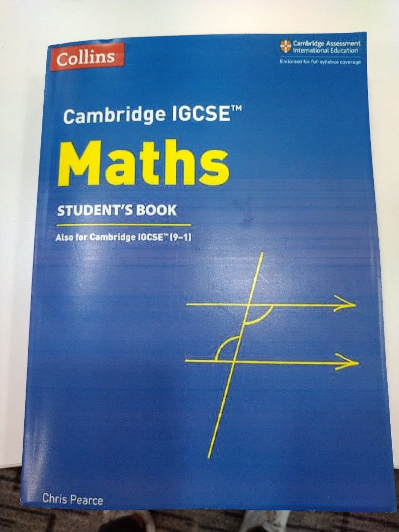 Maths IGCSE 9-11 Cambridge Students Book(Copy), Hobbies & Toys, Books ...