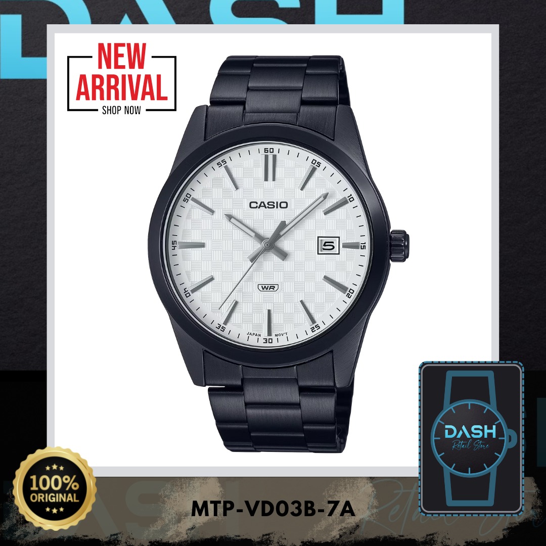 Men's Casio MTP-VD03B-7A / MTPVD03B-7A - MTP-VD03B-7AUDF, Men's Fashion ...
