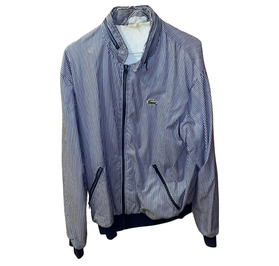 Men's Lacoste Vintage Bomber Jacket from 80s, Men's Fashion, Coats ...