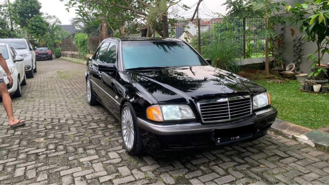 Mercedes Benz W202 C230 Elegance tahun 1999, Mobil & Motor, Mobil untuk ...